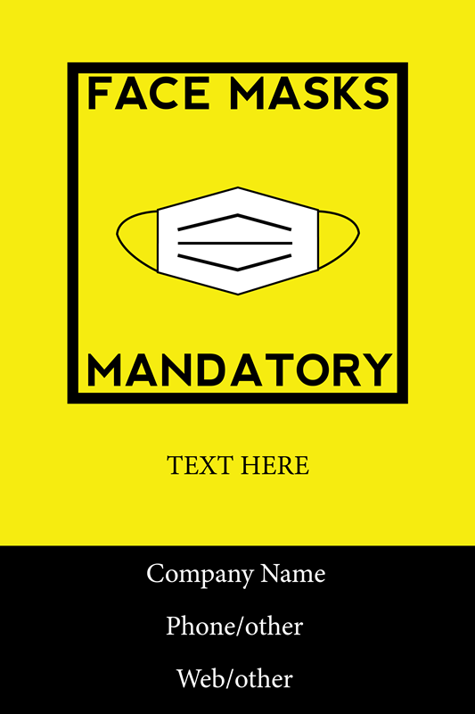 Mandatory Mask - DESIGN TEMPLATE